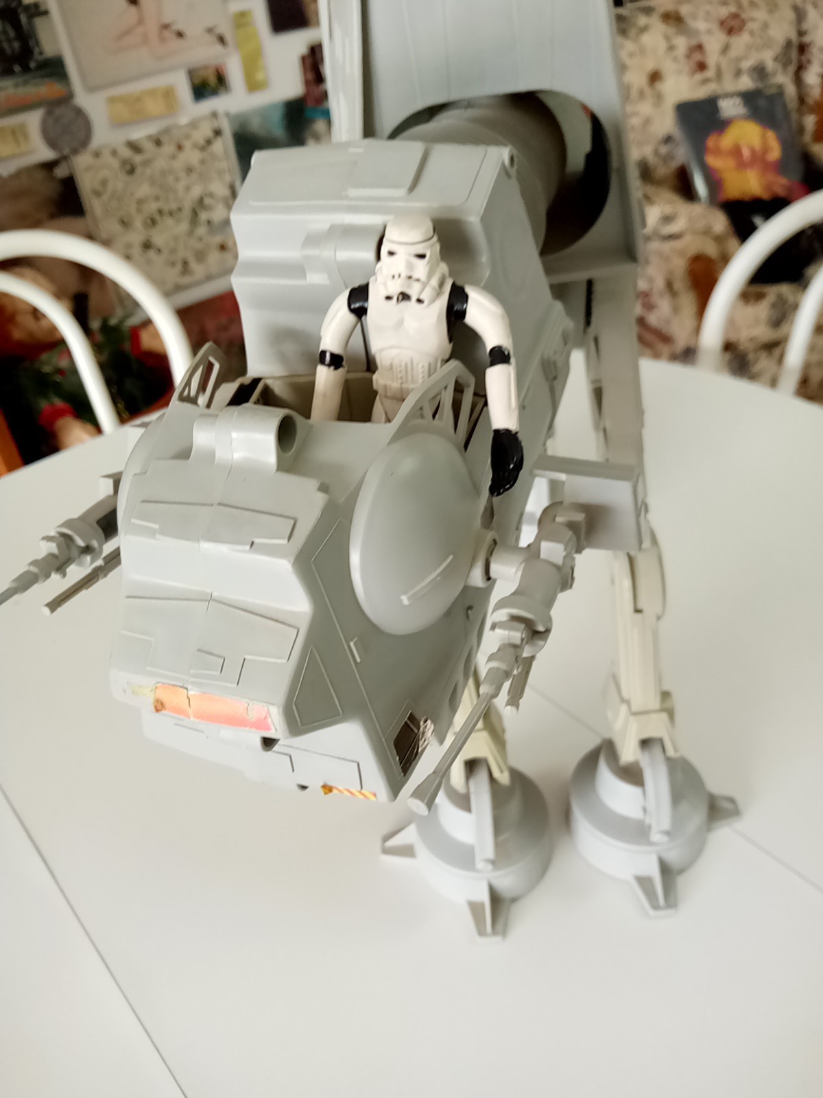Kenner Star Wars 1980-1981 Imperial AT-AT Walker Toy " Incomplete & Not ...