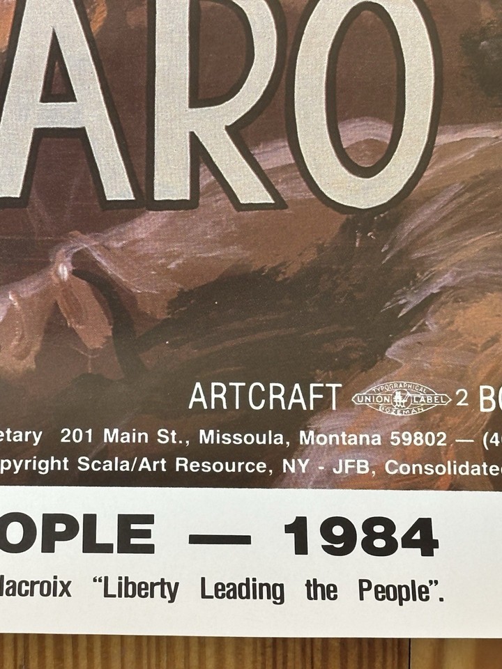 Liberty Mondale-Ferraro Vintage Original 1984 Presidential Campaign ...