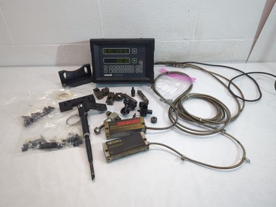 NEWALL SPHEROSYN DRO 2 AXIS LINEAR ENCODER READER HEAD MOUNT BRACKET ...