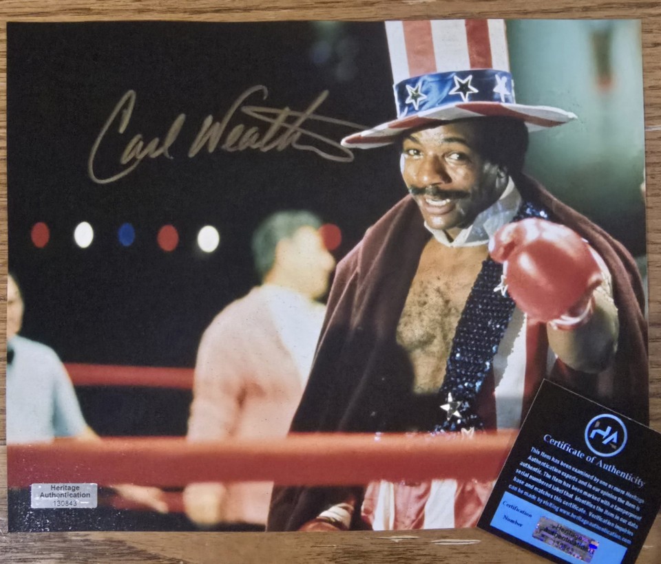 Carl Weathers signed 8x10 Photo Picture autograph with Certificate | eBay