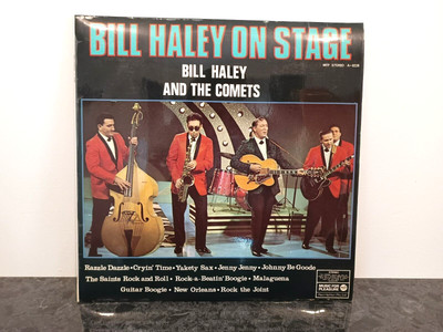 BILL HALEY AND THE COMETS - BILL HALEY ON STAGE LP | eBay Australia