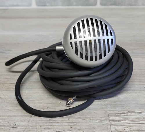 Shure 520D Green Bullet Controlled Magnetic Microphone Dual Impedance ...