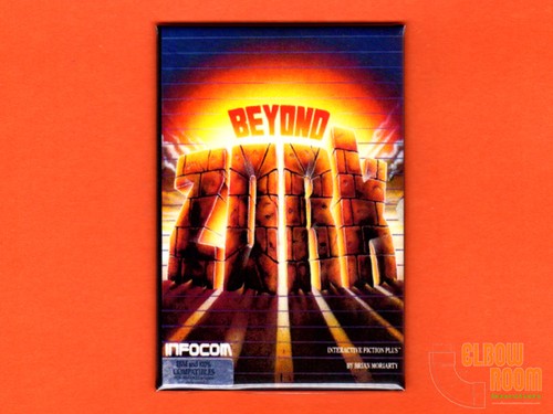 Beyond Zork 2x3" fridge/locker magnet box art Infocom text adventure | eBay