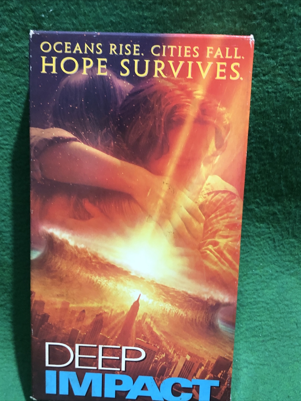 DEEP IMPACT - VHS 1998 - ROBERT DUVALL - MORGAN FREEMAN - PARAMOUNT ...