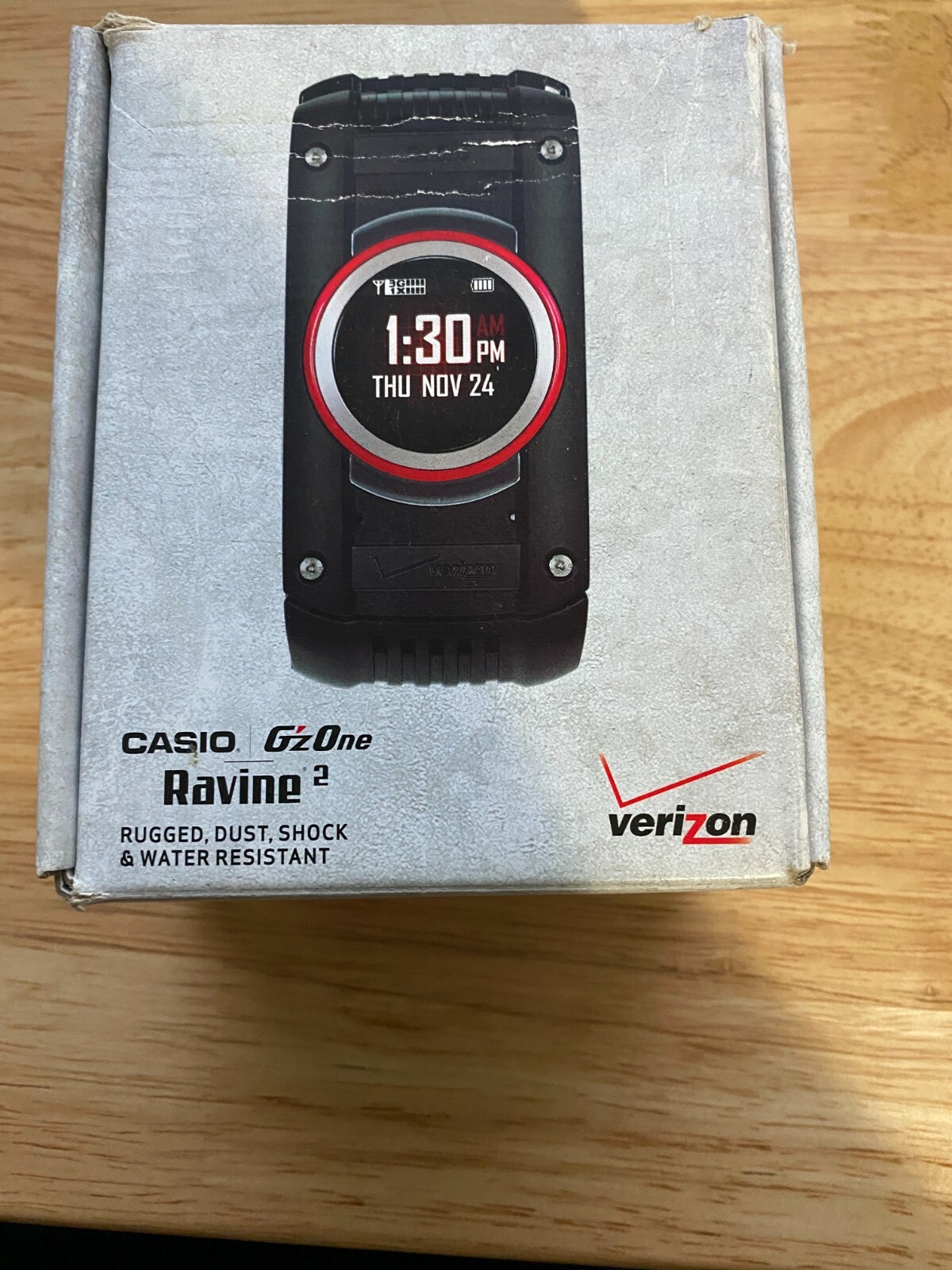 Casio G'zOne Ravine 2 - 512MB - Black (Verizon) Smartphone 856197004006 ...