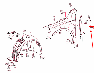 Mercedes-Benz CLA C117 Delantero Izquierdo Amortiguador A1178850737 ...