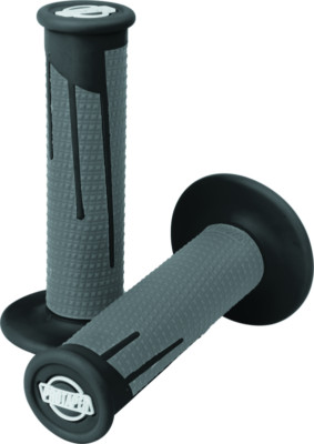 ProTaper 21689 Fits Full Diamond Clamp-On Grips - Black/Dark Gray ...