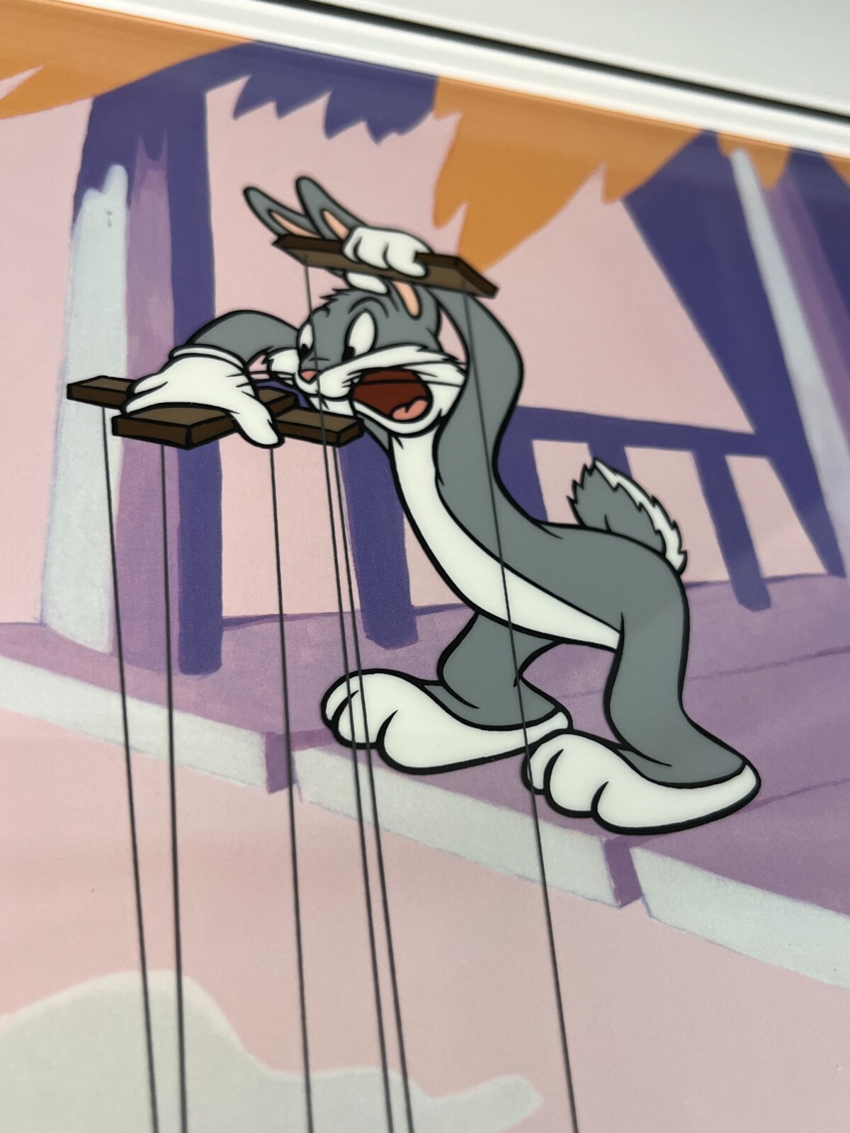 Chuck Jones Signed Animation Cel 'WACKIKI WABBIT' Ltd Ed with COA 33" x ...