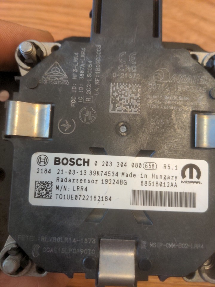 OEM For 21-23 Jeep Cherokee Adaptive Speed Control Module Sensor Unit ...