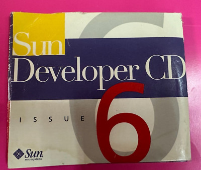 Sun Developer Software issue 6 CD Rom - Sun Microsystems 1997 | eBay