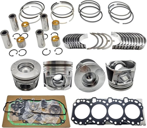 1KD Rebuild Overhaul Kit With Gasket Set Bearings For Toyota Engine ...