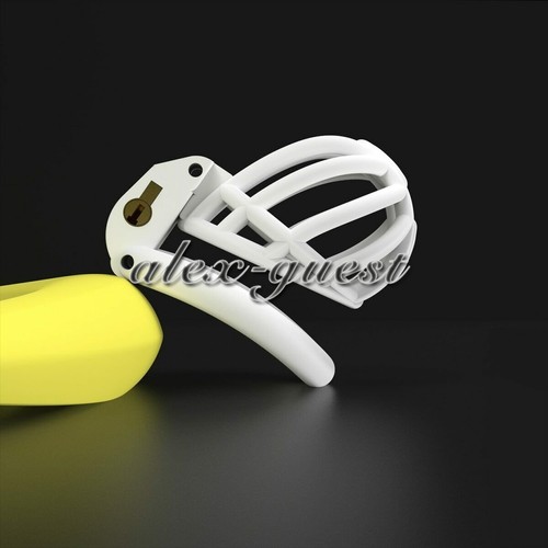 No PA Male Chastity Restraint Prince Albert Cage Lockdown Cuckold ...