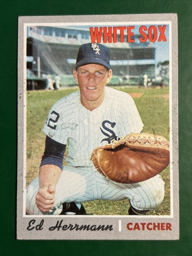 1970 Topps #368 VG Ed Herrmann Chicago White Sox baseball card | eBay