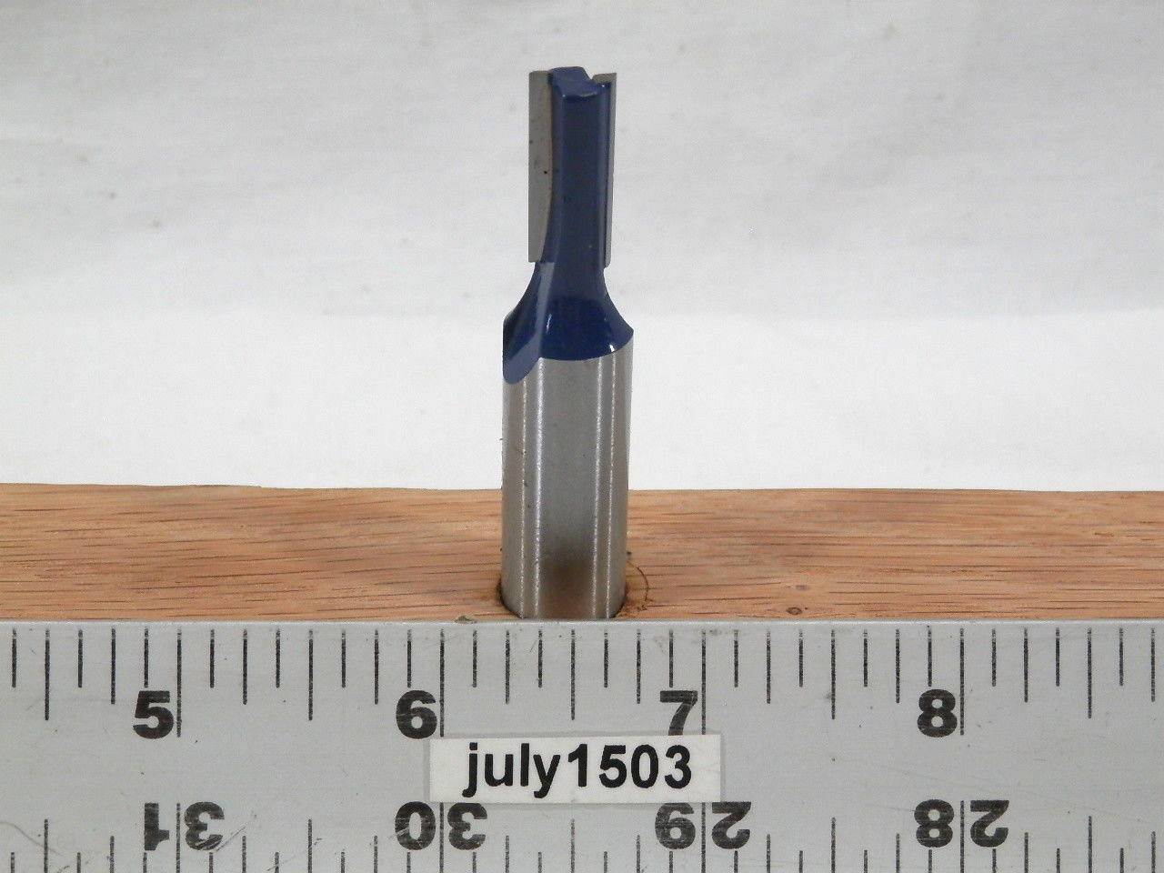 (1) NEW 5/16" D Straight Bit Carbide Tip Router Bit 1/2" Shank 2 Flute ...