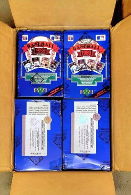 1989 UPPER DECK HIGH SERIES BOX BBCE FASC (BUYING 4 BOXES) POSSIBLE ...