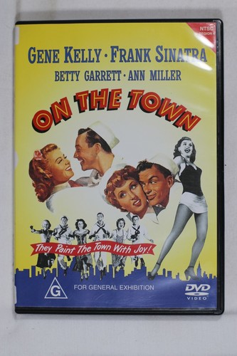 On The Town (1949) Gene Kelly - Frank Sinatra Region 4 NTSC Preowned ...