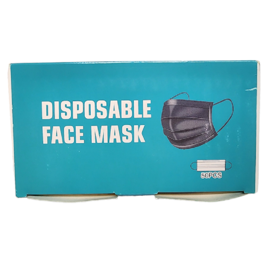 Face Mask Ships from USA Free Shipping 100ct. Face Mask (Color Black ...