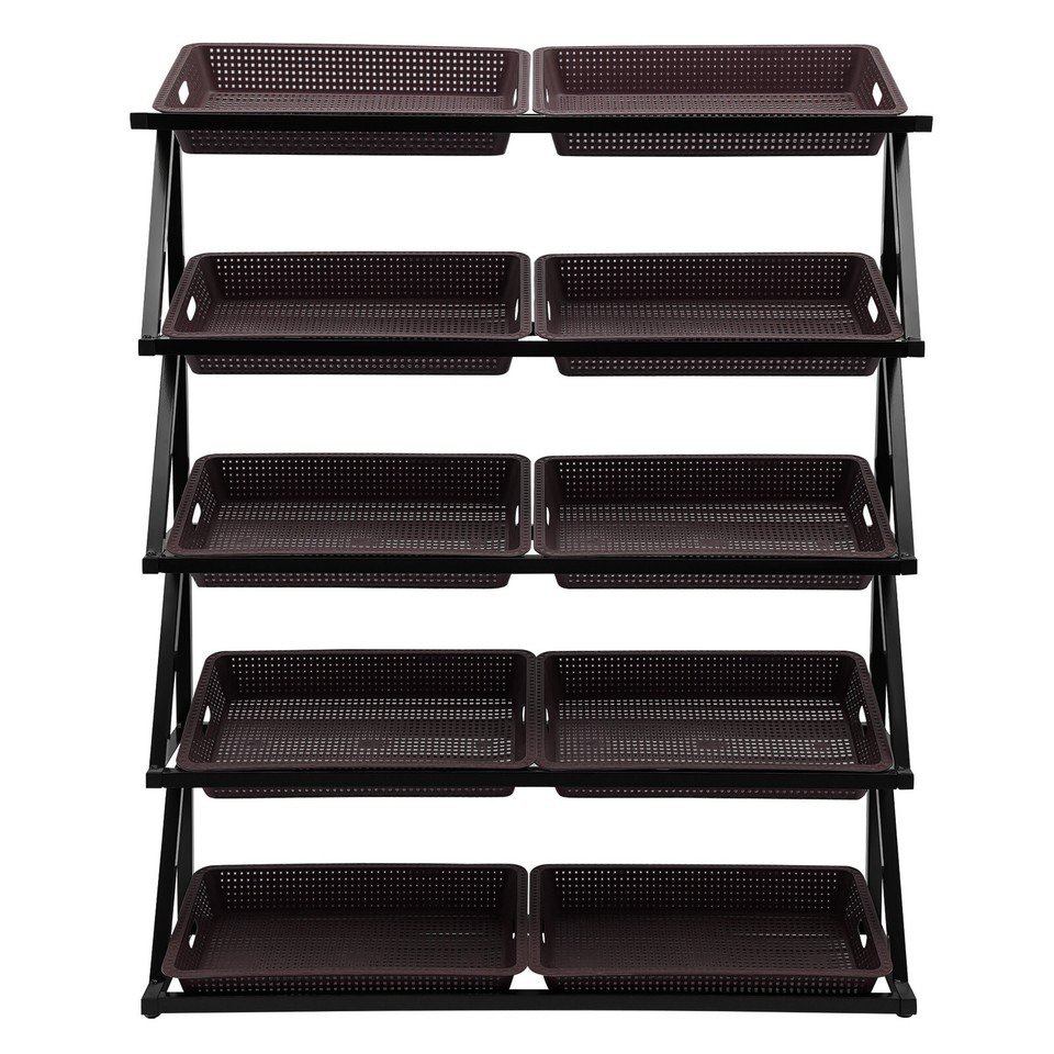 Large Market Retail Display Rack Shelf Merchandiser Fruit Vegetable ...