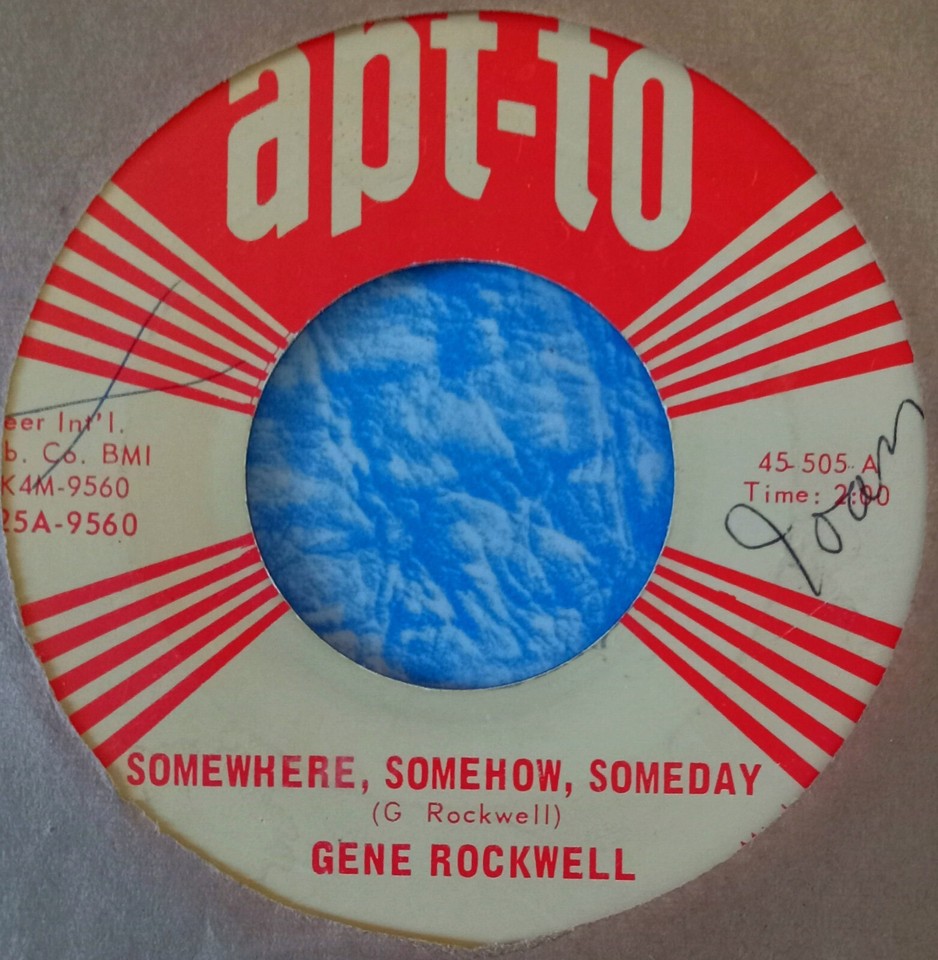 Hear RARE DETROIT 60s rock GENE ROCKWELL "Somewhere / Death Of Me" 45 ...