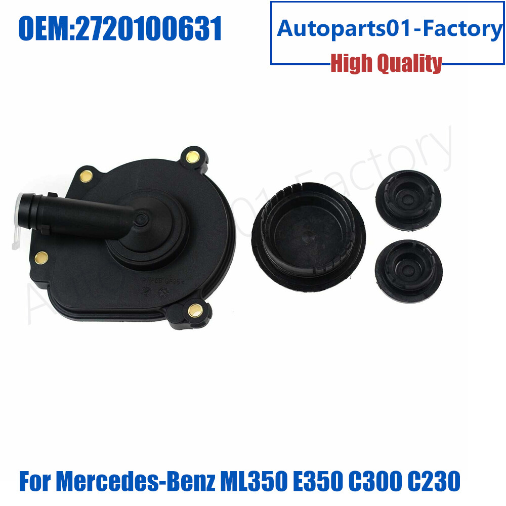 Set of 4PCS Crankcase Vent Valve Kit For Mercedes-Benz ML350 E350 C300 ...
