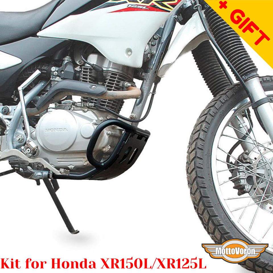 For Honda XR 150 L Crash bars Rack luggage System XR125L Kit XR150L ...