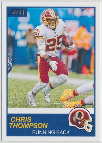 Chris Thompson - Washington Redskins - 2019 Panini Score Football ...
