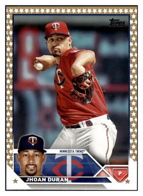 Jhoan Duran 2023 Topps Gold Star Parallel #218 MLB Twins ID:78043 | eBay