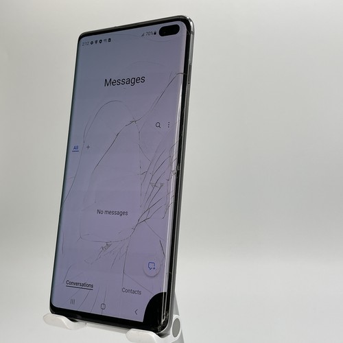 Samsung Galaxy S10+ SM-G975U 128GB Prism Black Verizon Unlocked W003454 ...