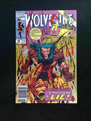Wolverine #49 Marvel Comics 1991 VF+ Newsstand | eBay