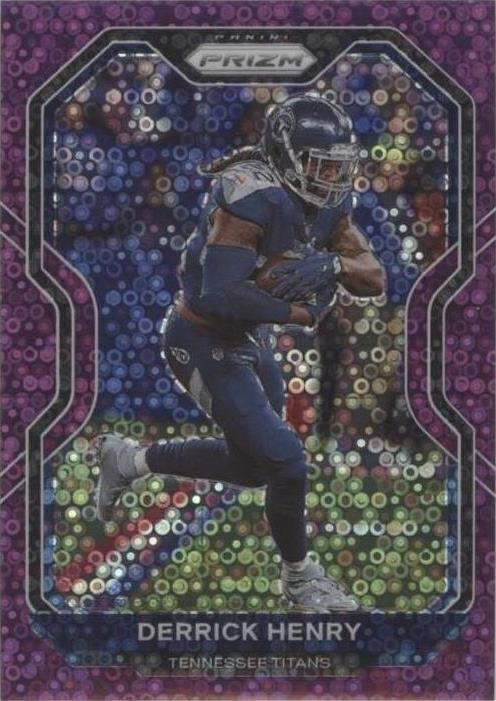 2020 Panini Prizm - Derrick Henry #103 Purple No Huddle Prizm /35 for ...