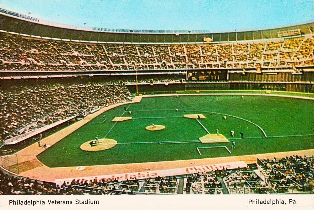 VETERANS STADIUM *2X3 FRIDGE MAGNET* PHILADELPHIA PHILLIES BASEBALL ...