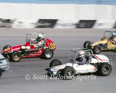 1978 WALLY PANKRATZ 8 X 10 USRC REAR ENGINE MIDGET SPEEDWAY 605 PHOTO ...