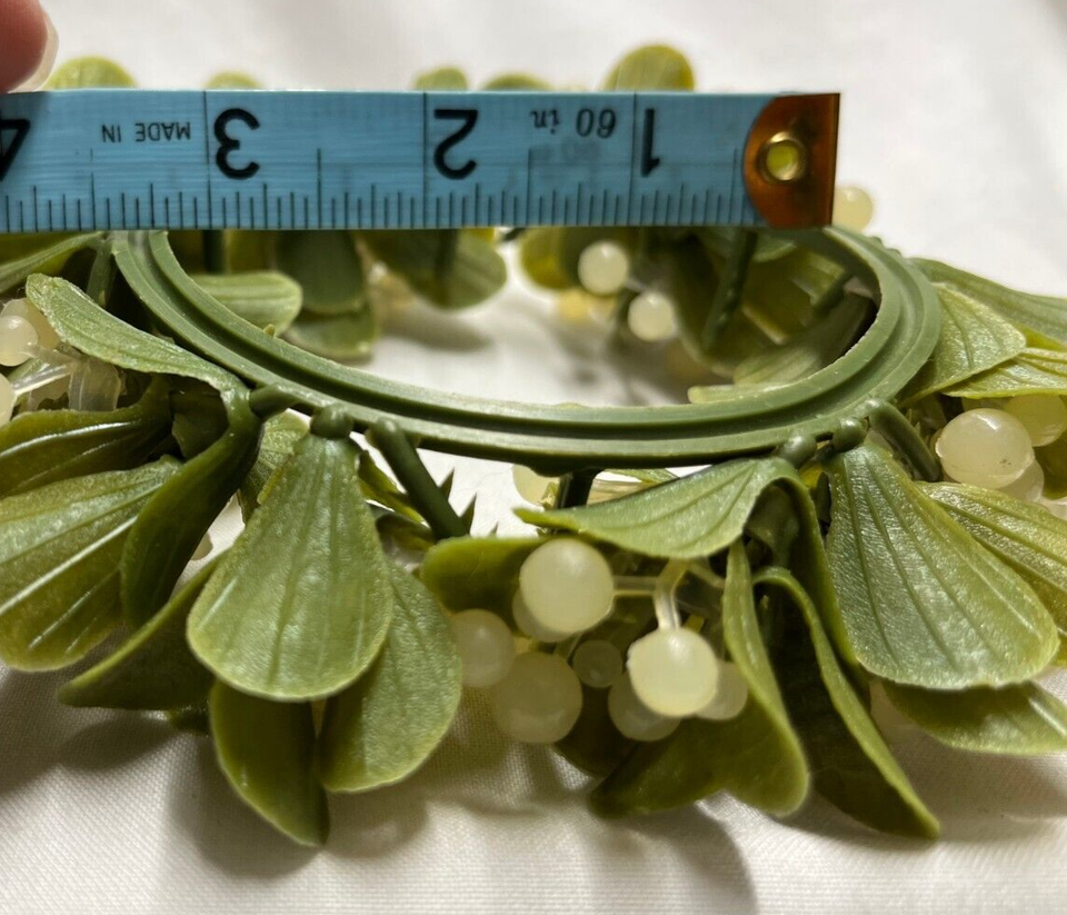Artificial Mistletoe Candle Ring- Pillar size | eBay
