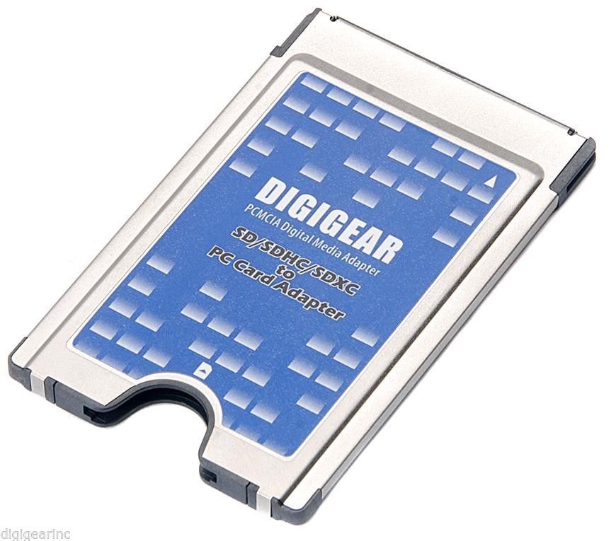 16GB Sandisk SD + SD SDHC SDXC to PCMCIA PC Card Adapter for Mercedes ...