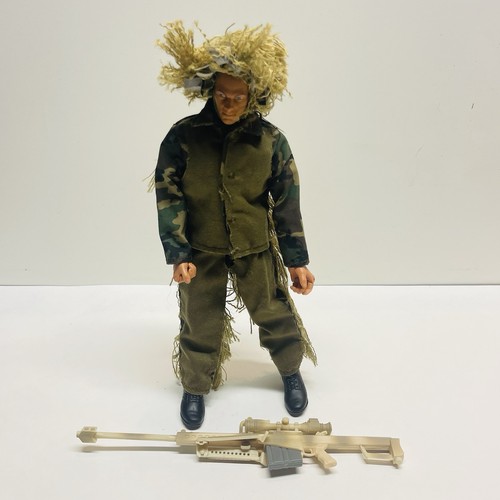 2002 Hasbro GI JOE Army Rangers Collection LONG RANGE SNIPER Action ...