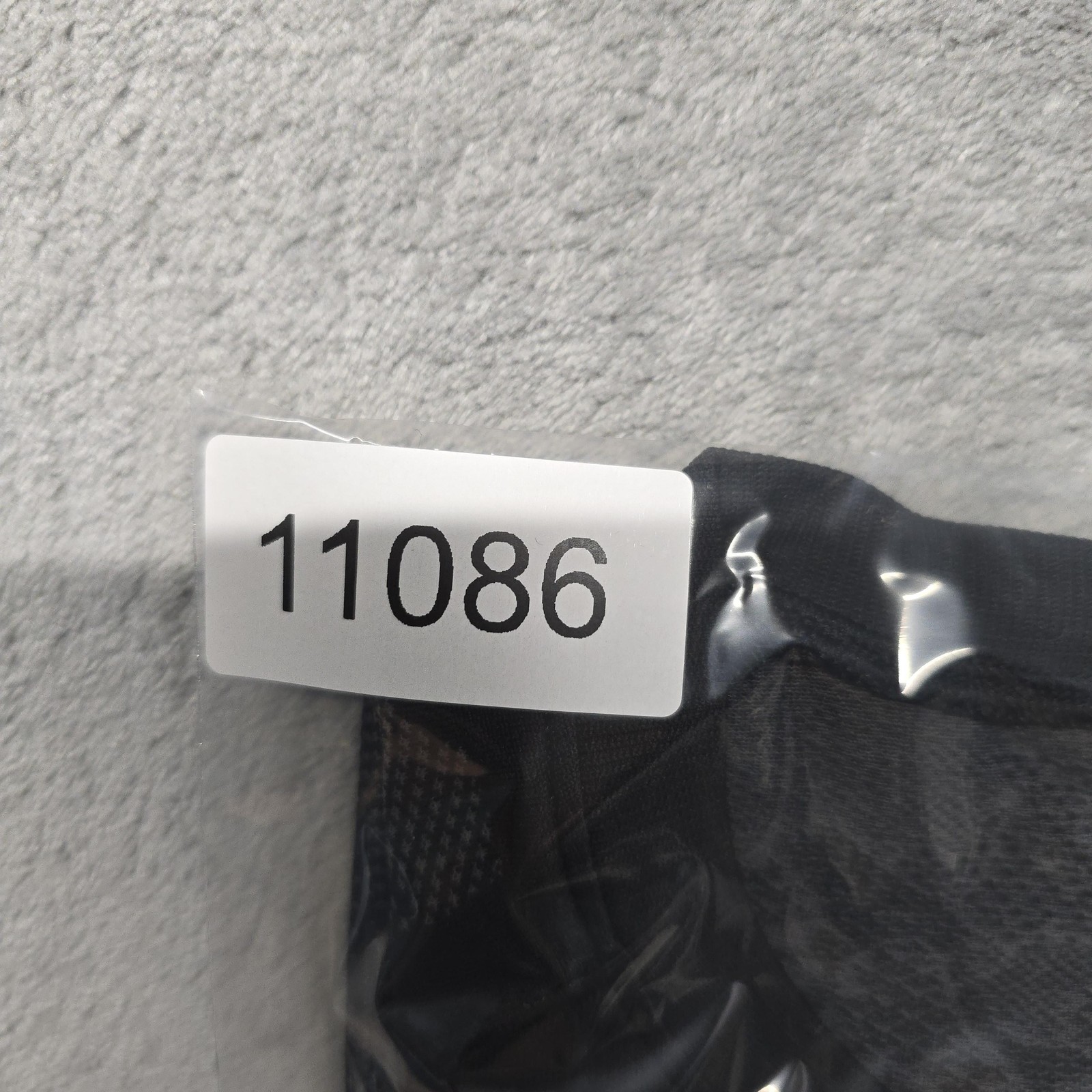 Gymshark Shirt Mens Sz XL Black Gray Camo Seamless Raglan Athletic ...