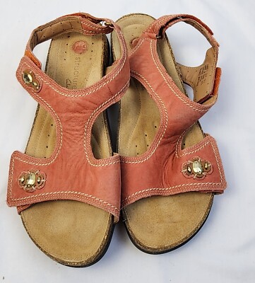 Clarks Un.Structured Adjustable Strappy Sandals Women's Size 9.5 | eBay