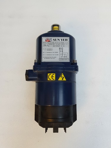 SUN YEH OM-A ELECTRIC VALVE ACTUATOR | eBay