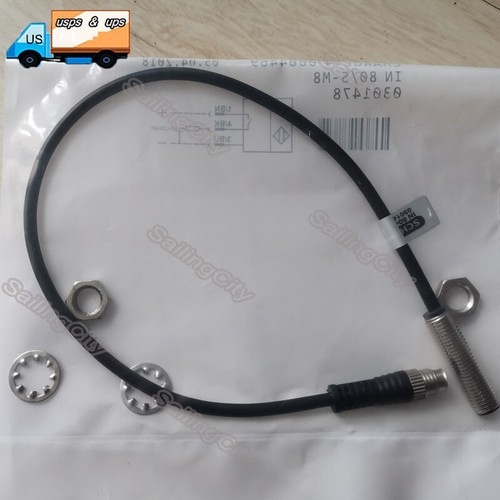 For Schunk IN 80-S-M8-PNP 0301478 Inductive Proximity Sensor Switch 10 ...