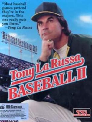 Tony La Russa Baseball II 2 PC CD play manage MLB major league great ...