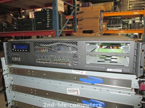 IBM Proventia Network IPS GX5208 SYSTEN ISS 2Gbps 2U DAMAGED SFP PORTS ...