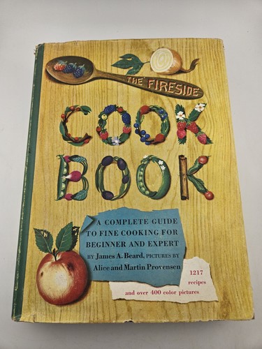 Fireside Cook Book James Beard 1949 1st Edition 6th Printing Hard Cover ...