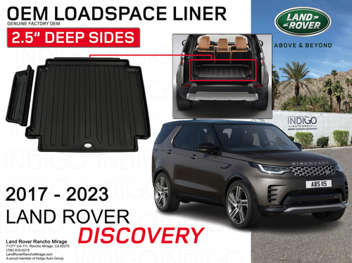2017-2023 LAND ROVER DISCOVERY 5 RUBBER LOADSPACE LINER GENUINE OEM ...