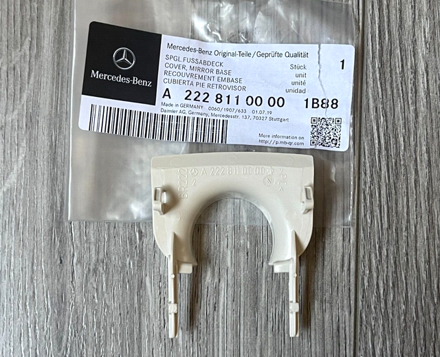Genuine Mercedes-Benz Mirror Inside Cover 222-811-00-00-1B88 for sale ...