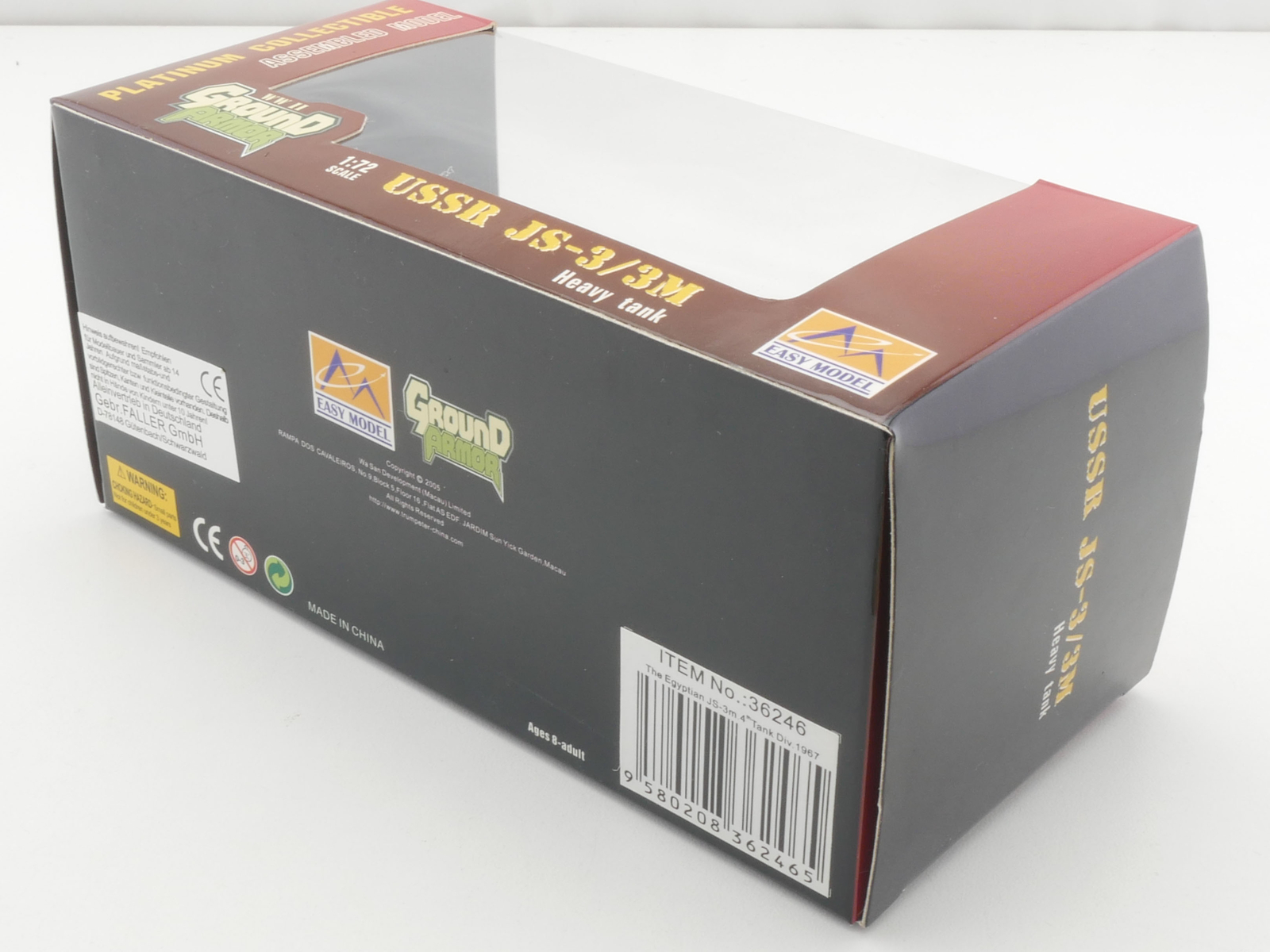Easy Model 36246 Faller JS-3 3M IS-3 USSR Egyptian 1967 Mint! OVP 1610 ...