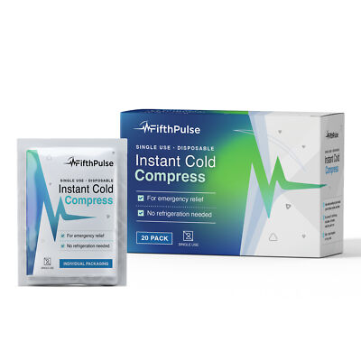 FifthPulse Cold Pack Disposable Pouch 5" x 6" - 20 Pk | eBay