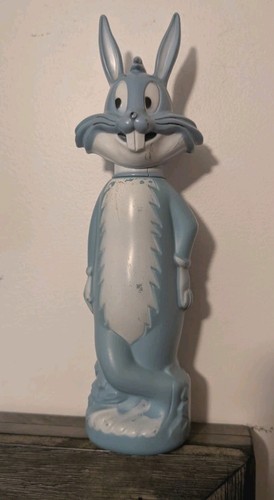 Vintage 1960s Warner Bros Soaky Bugs Bunny Blue Colgate Bubble Bath ...