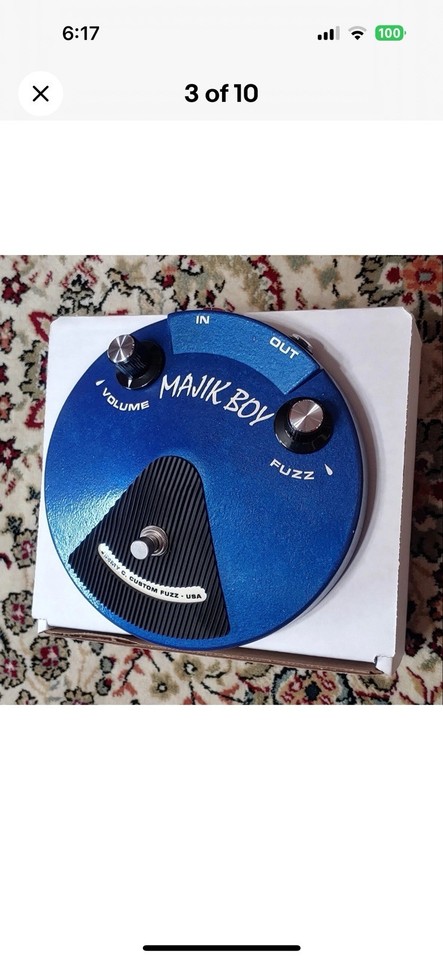 Jimmy C. Fuzz face Majik Boy fuzz pedal | eBay