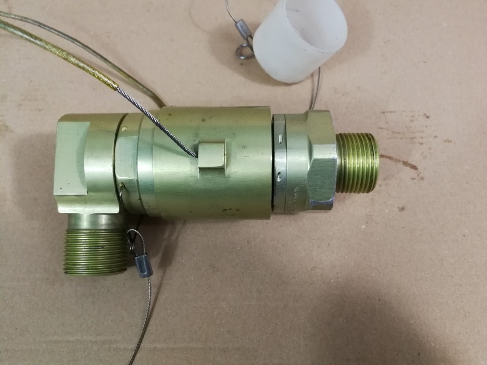 Set of Aluminium MOD Aircraft Flat Face QR Quick Release Coupling 3/4 ...