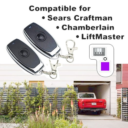For Chamberlain Garage Door Opener Remote Control Part Mini Purple ...